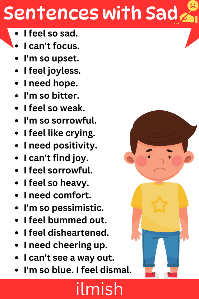 Speak English When you are Sad | 60 Basic English Sentences - ilmish