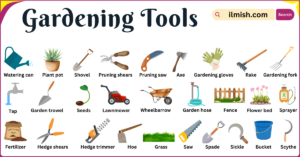 Gardening Tools Names in English with their Pictures - ilmish
