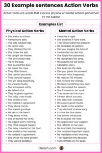 Action vs non action verbs explained with Examples in English - ilmish