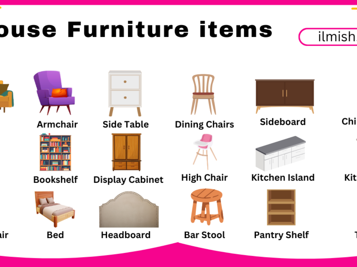 Types Of Furniture With Pictures And Names - Infoupdate.org